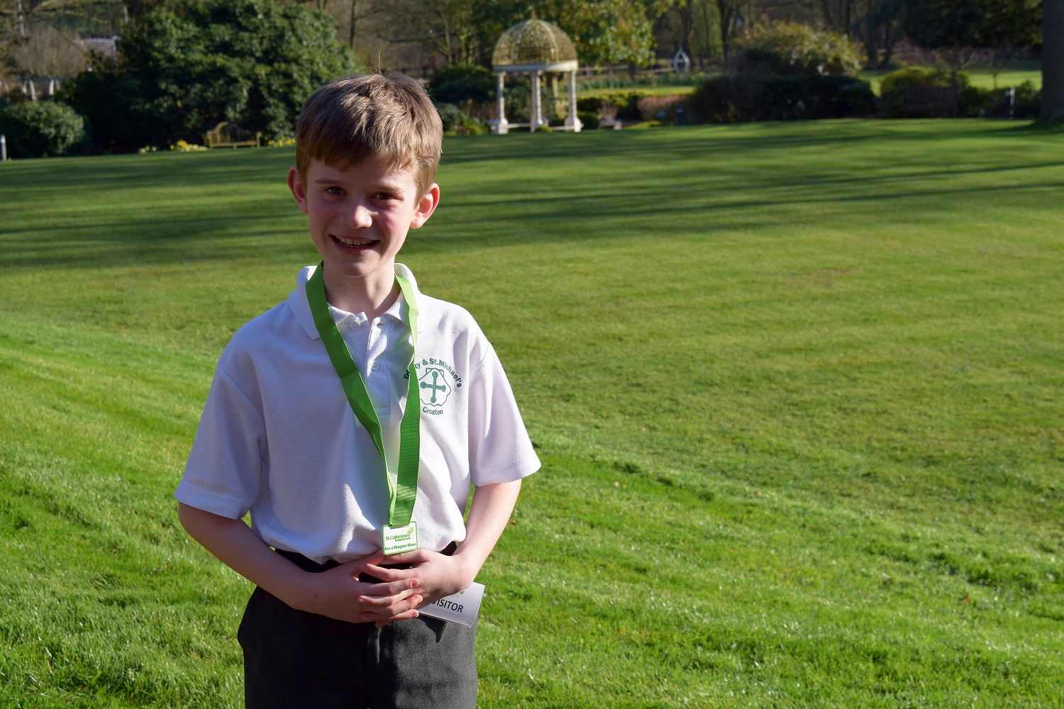 Celebrities rally round schoolboy Thomas as he supports St Catherine’s ...