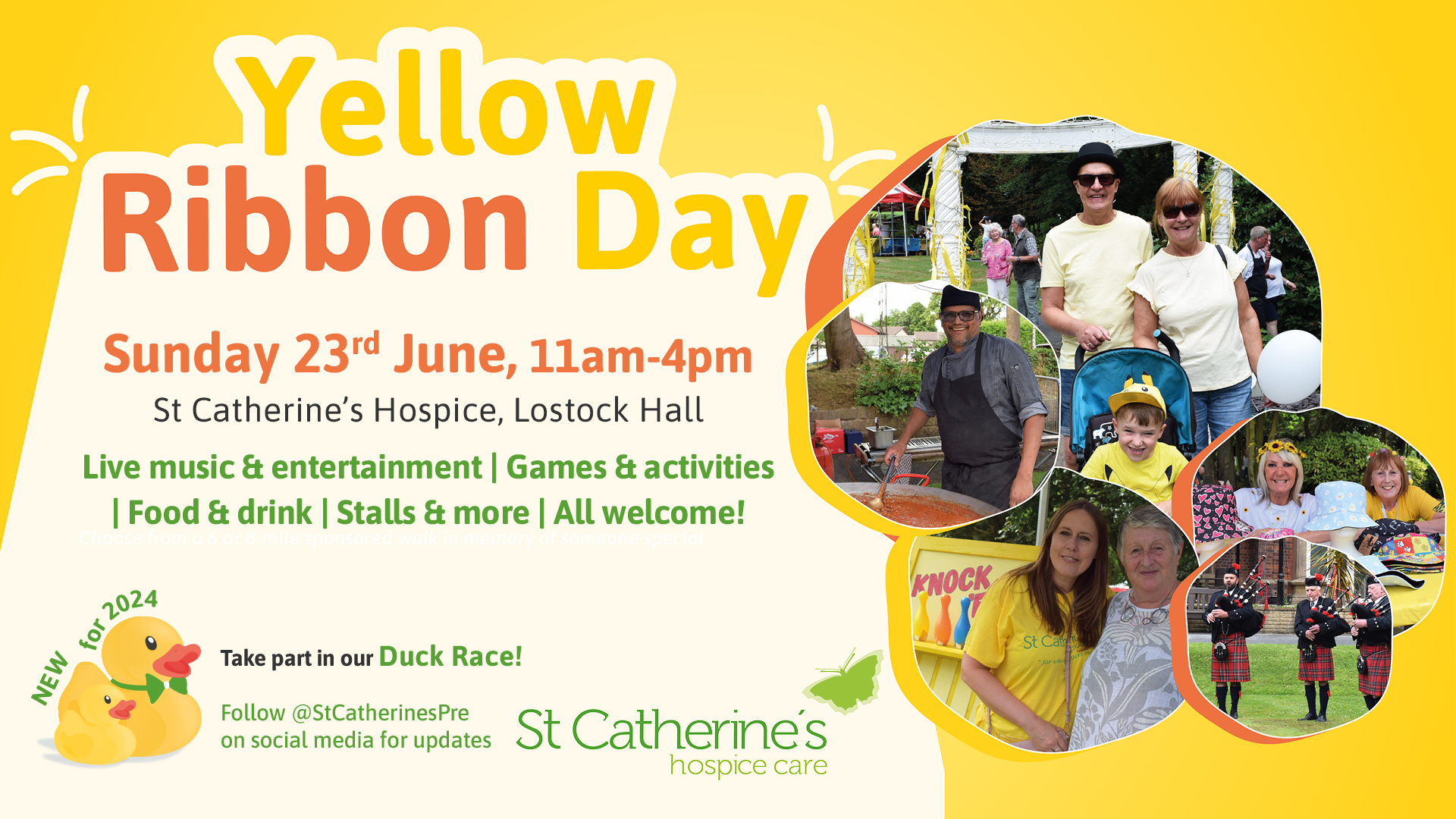 Yellow Ribbon Day 2024 - St Catherine's Hospice