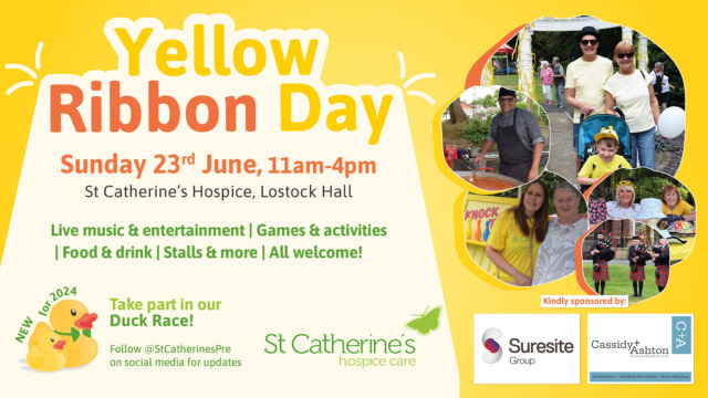 Yellow Ribbon Day 2024 - St Catherine's Hospice