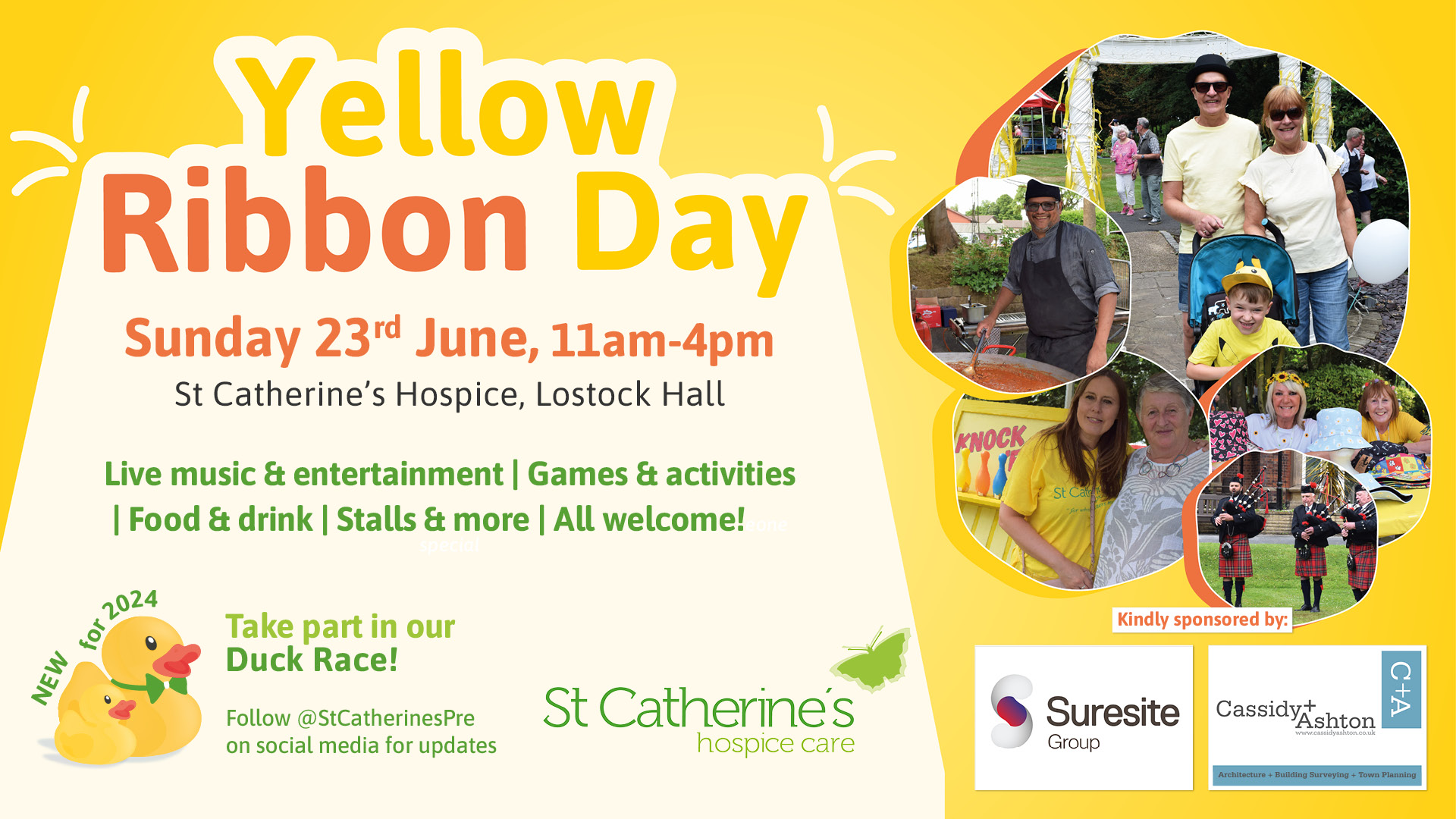 Yellow Ribbon Day 2024 - St Catherine's Hospice